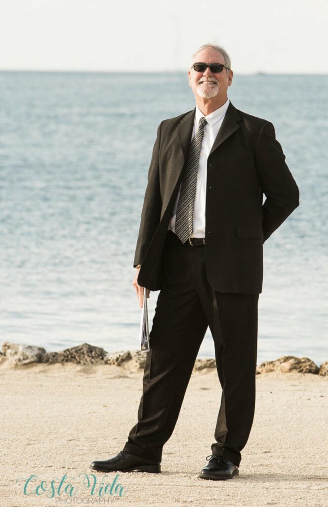 Jim Enright Officiant Florida Keys Weddings • Key Largo Lighthouse